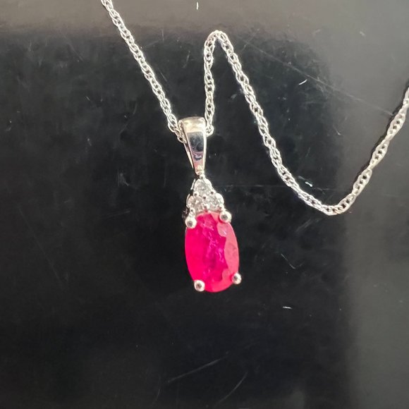 Hope Jewelers | Jewelry | Stunning Ruby Necklace | Poshmark